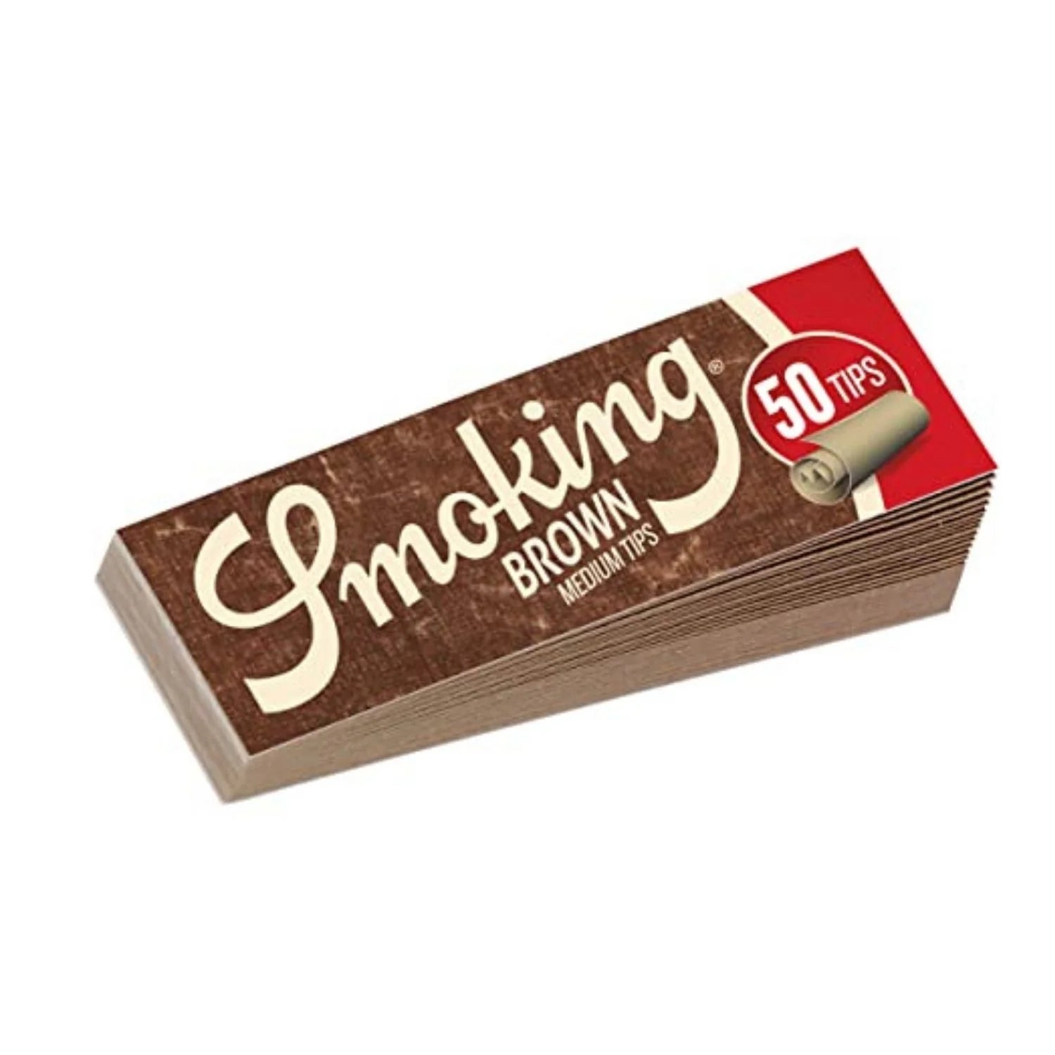 SMOKING Brown Medium filter tips